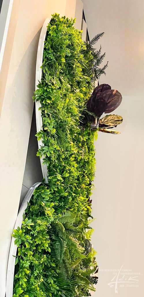Kunstpflanzen.Bilder - AdiK - Wanddesign, Gestaltung von Wandoberflächen mit Naturprodukte